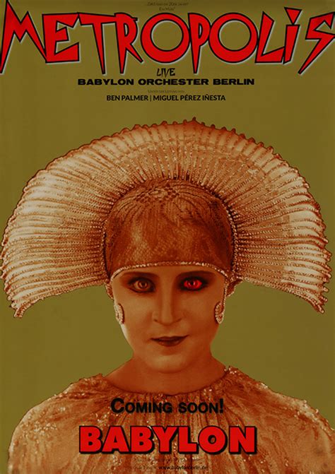 Filmplakat Metropolis 1927 Plakat 23 Von 23 Filmposter Archiv