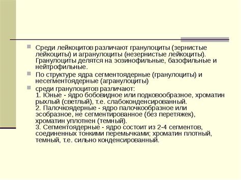 Лейкоциты