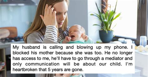 'My MIL ignored my wishes and kissed my child and now I'm leaving my husband. AITA?' UPDATED 3X ...