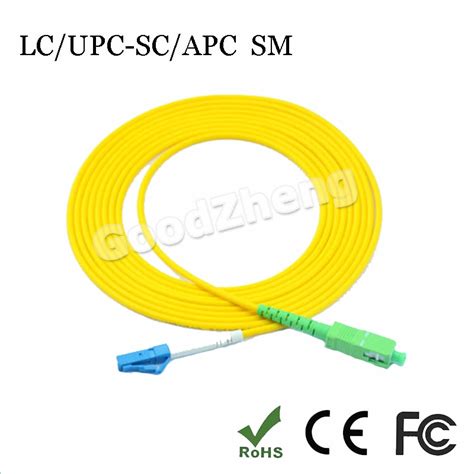 Lcupc Scapc 심플 렉스 9125 파이버 패치 코드 점퍼 케이블 싱글 모드 3 M5 M10 M15 M20 M30 M50 M80 M100 M