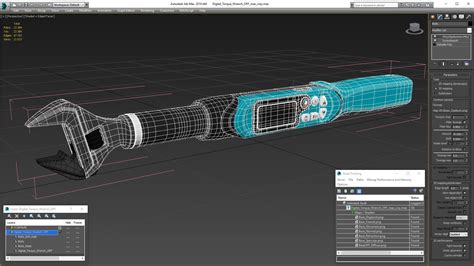 Digital Torque Wrench OFF 3D Model 39 3ds Blend C4d Fbx Max Ma