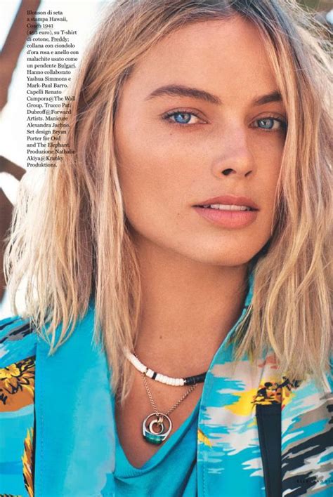 MARGOT ROBBIE In Elle Magazine Italy May Issue HawtCelebs