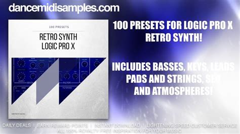Logic X Retro Synth Presets Presets Logic Synth