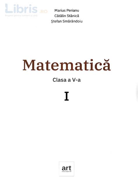 Matematica Clasa 5 Sem 1 Marius Perianu Catalin Stanica Pdf