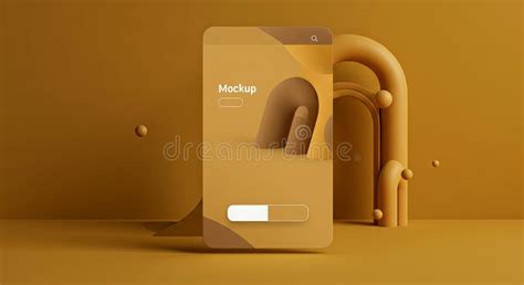 Explore This Minimalist Mobile App Interface Design Blending Abstract