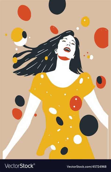 Adult Woman International Womens Day Royalty Free Vector