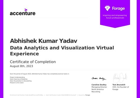 Abhishek Kumar Yadav On Linkedin Connections Accenture Forage