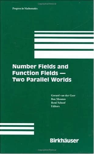 Number Fields And Function Fields Two Parallel Worlds Download Pdf