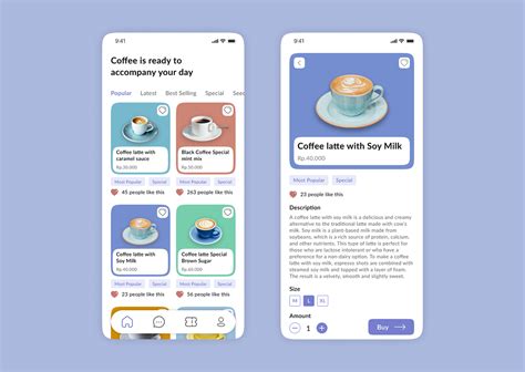 Creating A User Friendly Coffee Ordering App On Behance