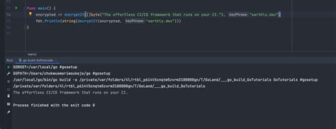 Cryptography And Encryption In Go Earthly Blog