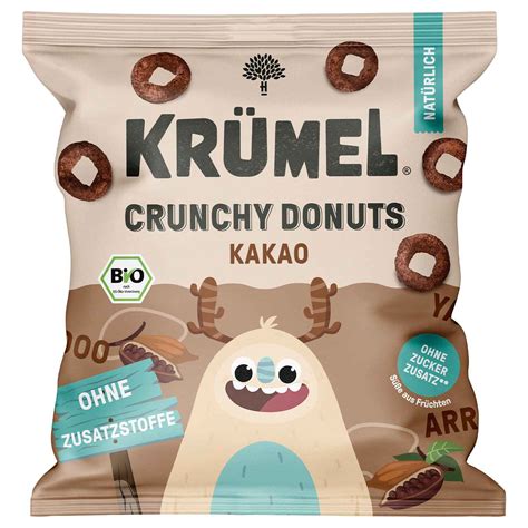 Krümel Crunchy Donuts Kakao Bio 20g Mhd 25 04 2025 Online Kaufen Im