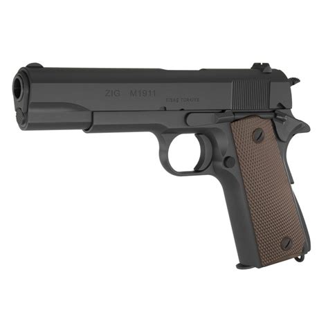 pistolet tisas zig m 1911 a1 noir 5 cal 9x19