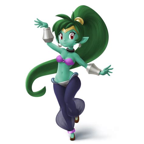 Ssb5 Shantae Rottytops Alt By Zanethedragon On Deviantart