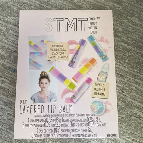 Toys Diy Layered Lip Balm Kit Poshmark