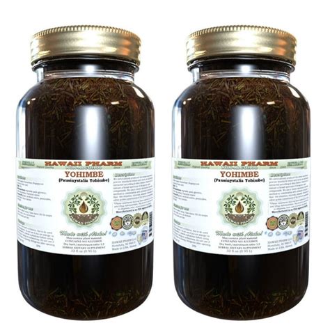 Yohimbe Pausinystalia Yohimbe Glycerite Dried Bark Alcohol Free