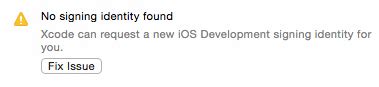 Provisioning Profile Xcode Ios Development Signing Identity Stack Overflow