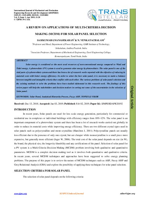 Pdf A Review On Applications Of Multi Criteria Decision Making Mcdm