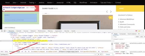 How To Find Web Elements Using Css Selectors Dumb It Dude