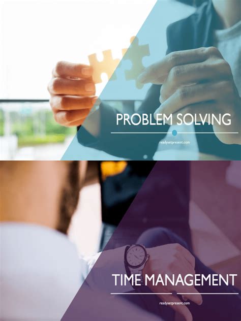 Problem Solving And Time Management Value Pack Ready Set Present