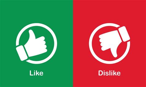 Dislike Sign