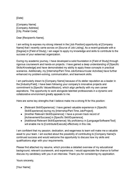 Contoh Surat Lamaran Kerja Fresh Graduate Lengkap Dengan Struktur Dan