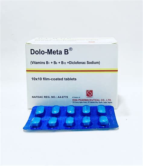 Dolo Meta B Tabletvit B1b6b12 Medecify