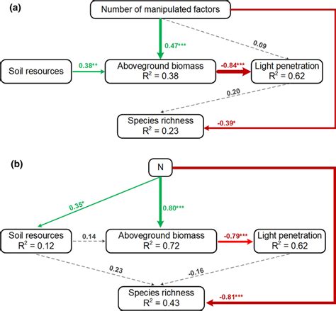 A The Final Reduced Piecewise Structural Equation Models Sems Download Scientific Diagram