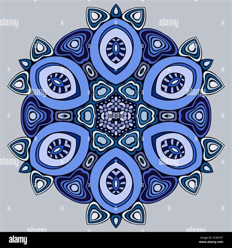 Vector Ornamental Snowflake Illustration Stock Vector Image Art Alamy