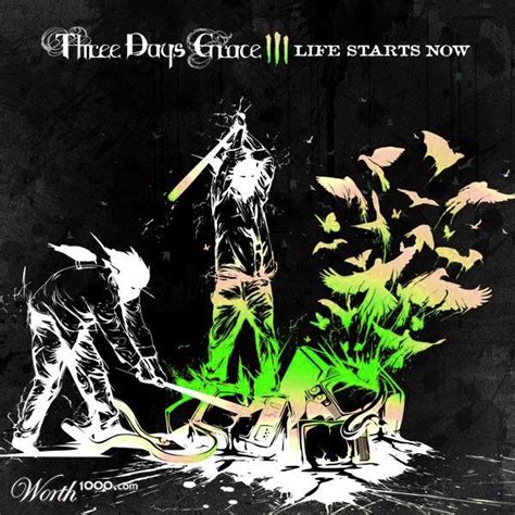 Three Days Grace Life Starts Now Album Cover