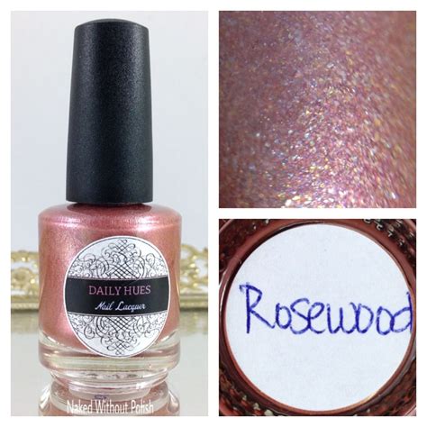 Daily Hues Nail Lacquer Rare Hues Swatch And Review Naked Without Polish