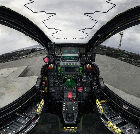 Strike Vector Cockpit On Behance Cockpit Concept Ships Flight