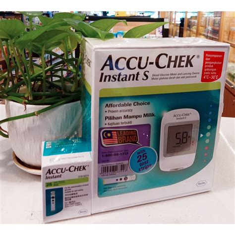 🔥hot Item 🔥 Ready Stock🔥accu Check Instant S Starter Kit Foc Instant