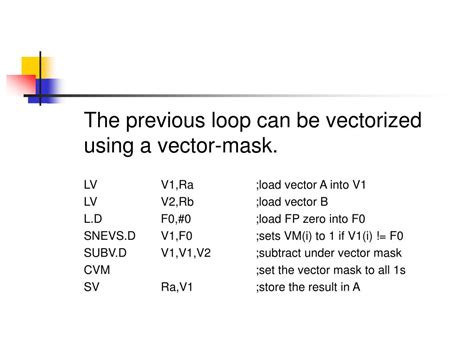 Ppt Vector Processors Part 2 Powerpoint Presentation Free Download