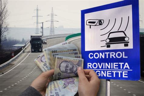 Cresc amenzile pentru șoferii care nu au rovinietă