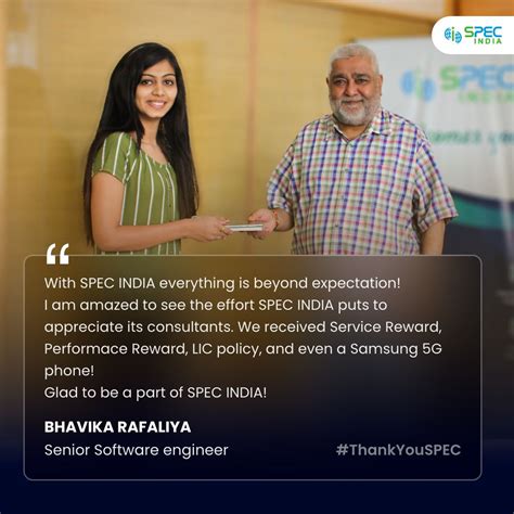Spec India On Linkedin Employeetestimonial Workplaceculture