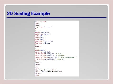 Managing The Graphical Interface By Using Css Lesson