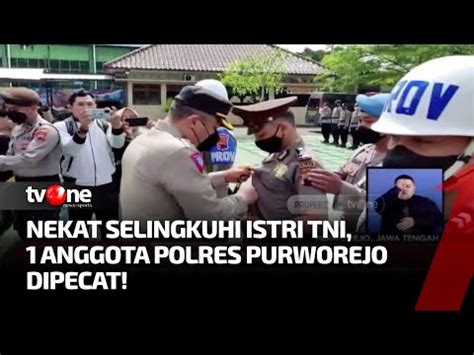 Diduga Selingkuh dengan Istri TNI, Oknum Polisi di Purworejo Dipecat ...