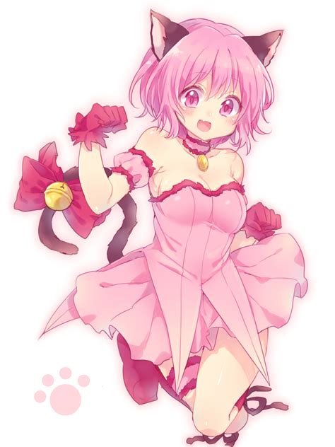 Momomiya Ichigo And Mew Ichigo Tokyo Mew Mew Drawn By Guoshu Yuan Danbooru