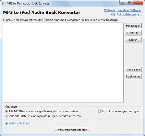 Mp To IPod Audio Book Converter GHacks Tech News