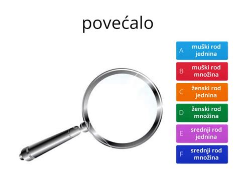 Rod I Broj Imenica Kviz