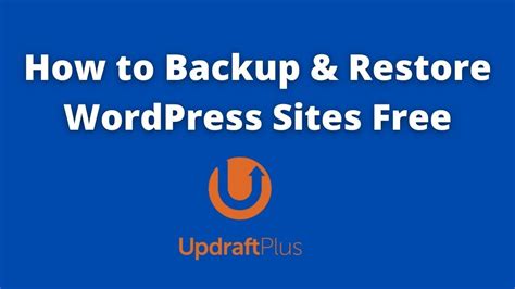 How To Migrate A Wordpress Site To Another Server Using Updraftplus