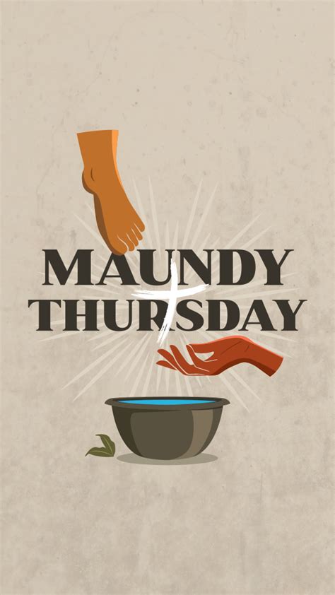 Maundy Thursday Cleansing