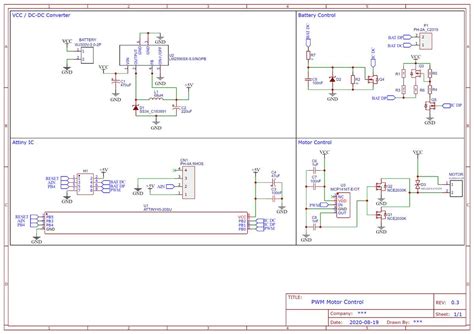 simple schematic for pwm dc motor controller