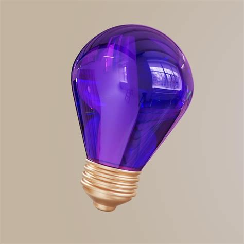 Premium PSD Psd Bulb Isolated On Transparent Background
