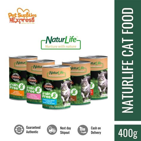 Naturlife Grain Free Wet Cat Food 400g Shopee Philippines
