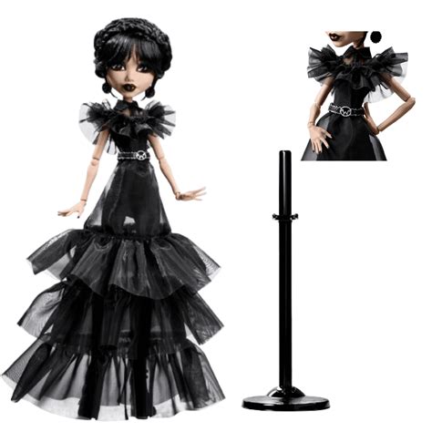 Wednesday Doll And Accessories Wednesday Addams Collectible In Academy