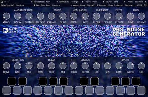 Vhs Noise Generator Free Vst Vst 3 Au Plugin Samplescience Free