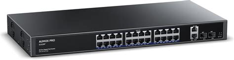 Amazon Com NETGEAR Port Gigabit Ethernet Smart Switch GS T Managed Optional Year