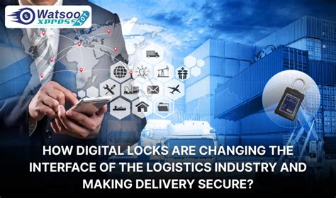 Safe And Secure Digital Locks Of The Logistics Industry Watsoo