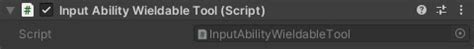 Inputabilitywieldabletool Monobehaviour Neofps Scripting Reference